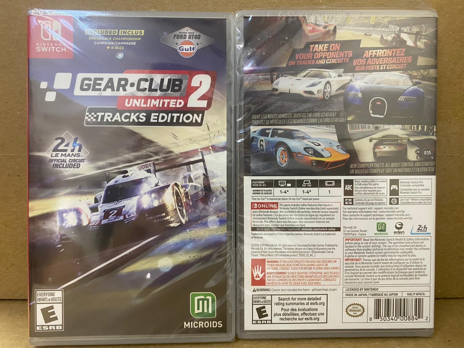 Nintendo Switch - Gear.Club Unlimited 2: Tracks Edition (美版) - Zmart