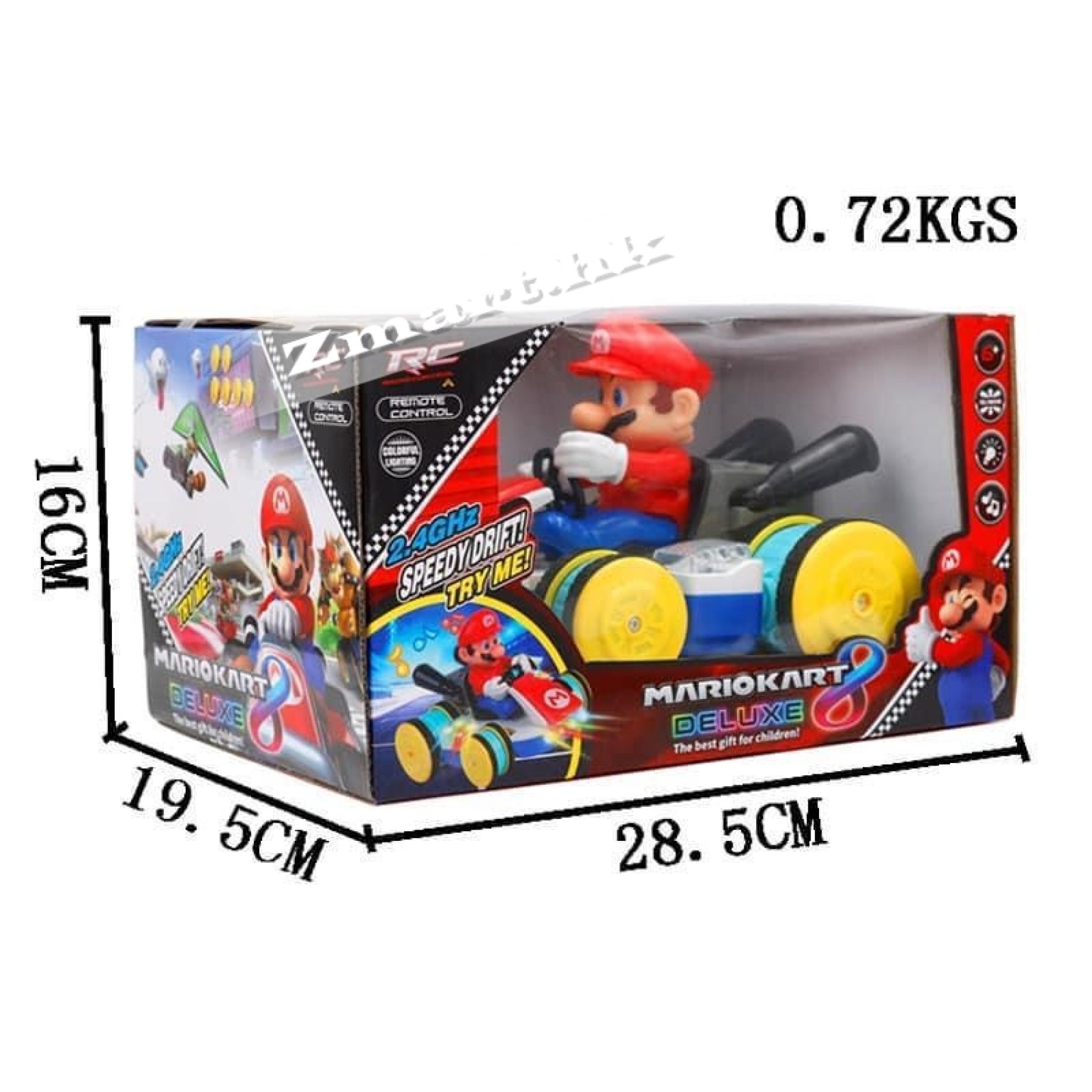 Super Mario RC Car 聲光遙控車 - Zmart